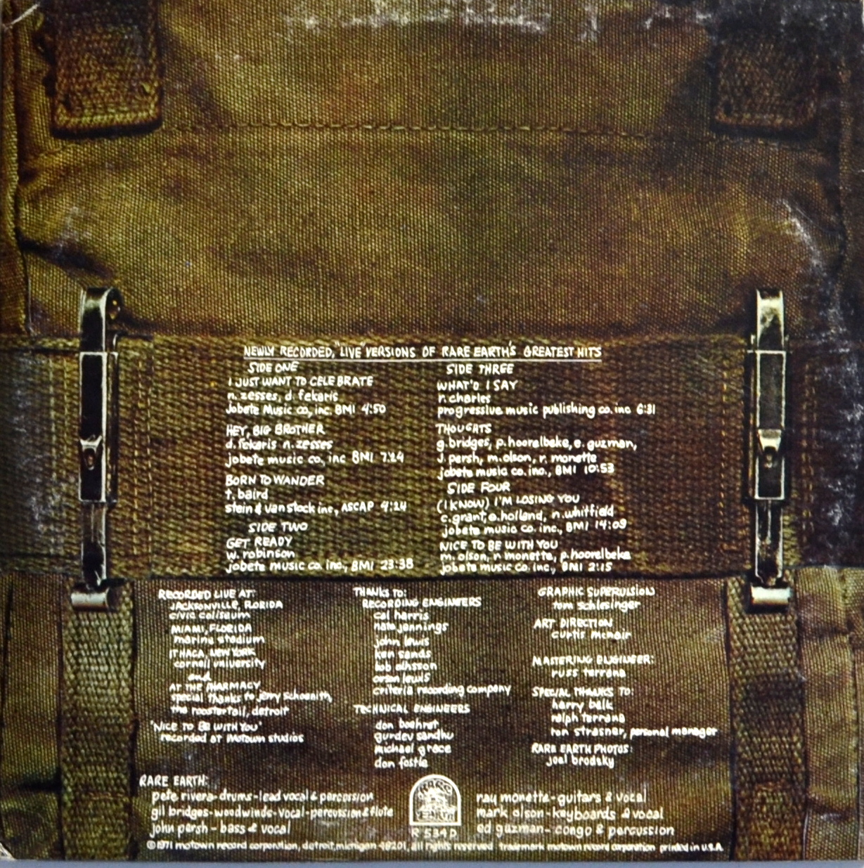 From The Stacks: Rare Earth – In Concert – Why It Matters