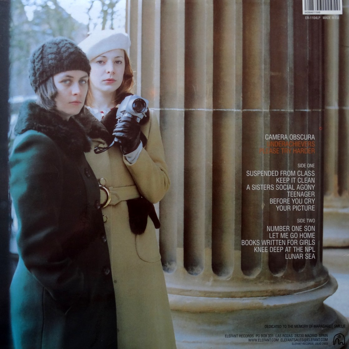 From The Stacks: Camera Obscura – Underachievers Please Try Harder ...