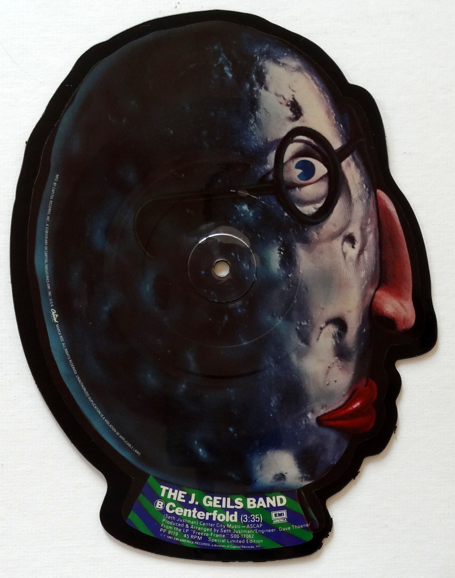 From The Stacks: The J. Geils Band, “Freeze Frame” (Picture Disc) – Why ...