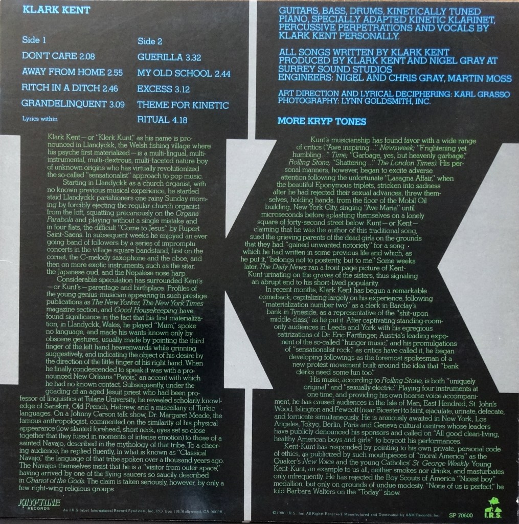 From The Stacks: ‘Klark Kent’ – Why It Matters