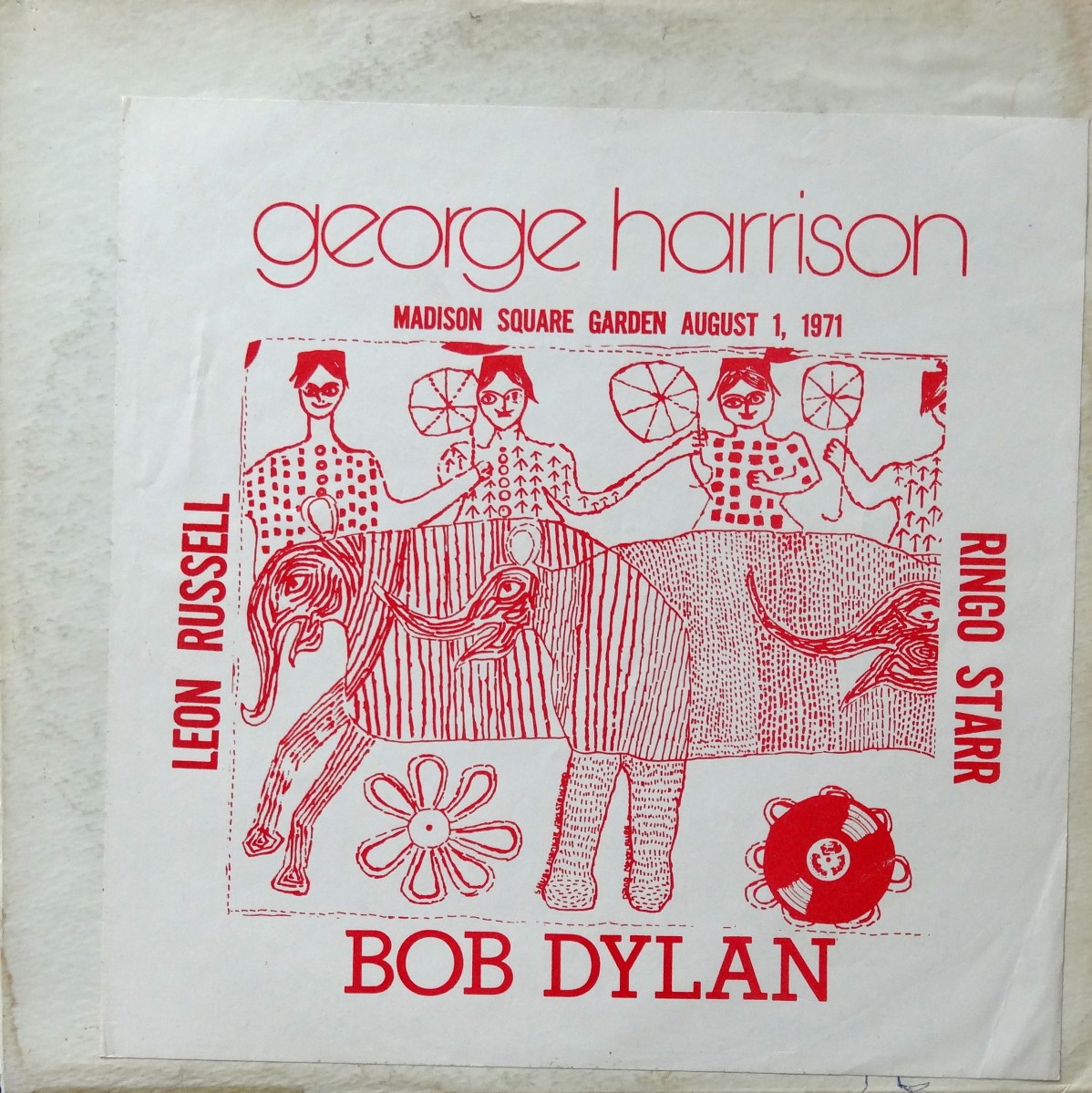 From The Stacks: George Harrison, ‘Madison Square Garden August 1, 1971 ...