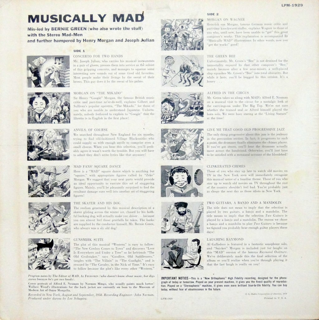 From The Stacks: Bernie Green, ‘Musically Mad’ – Why It Matters