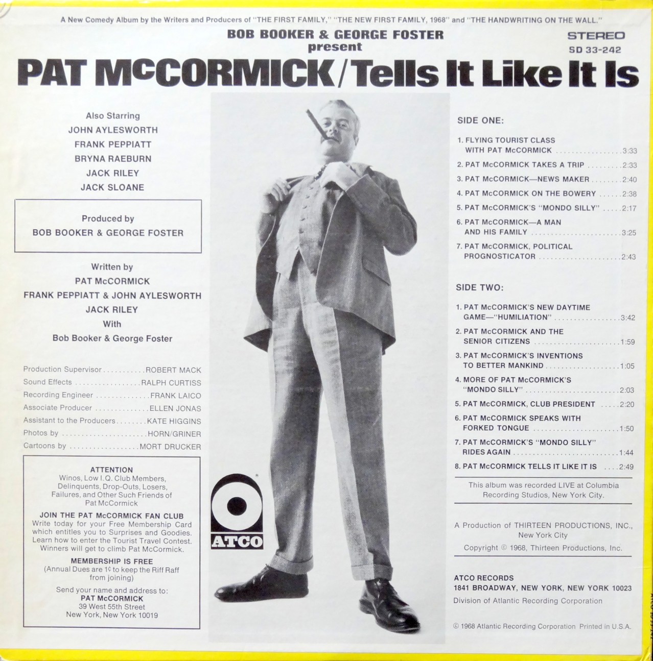 From The Stacks: Pat McCormick, ‘Tells It Like It Is’ – Why It Matters