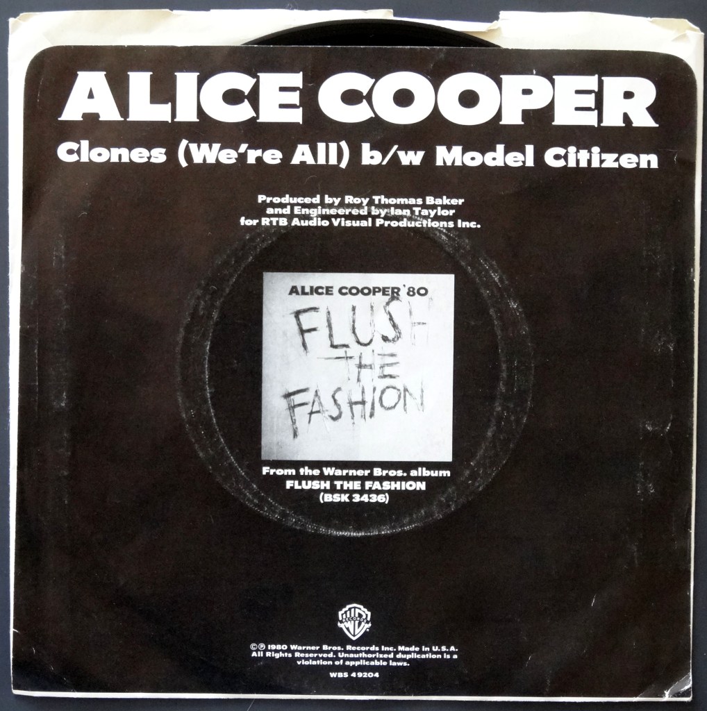 From The Stacks: Alice Cooper, “Clones (We’re All)” (Single) – Why It ...