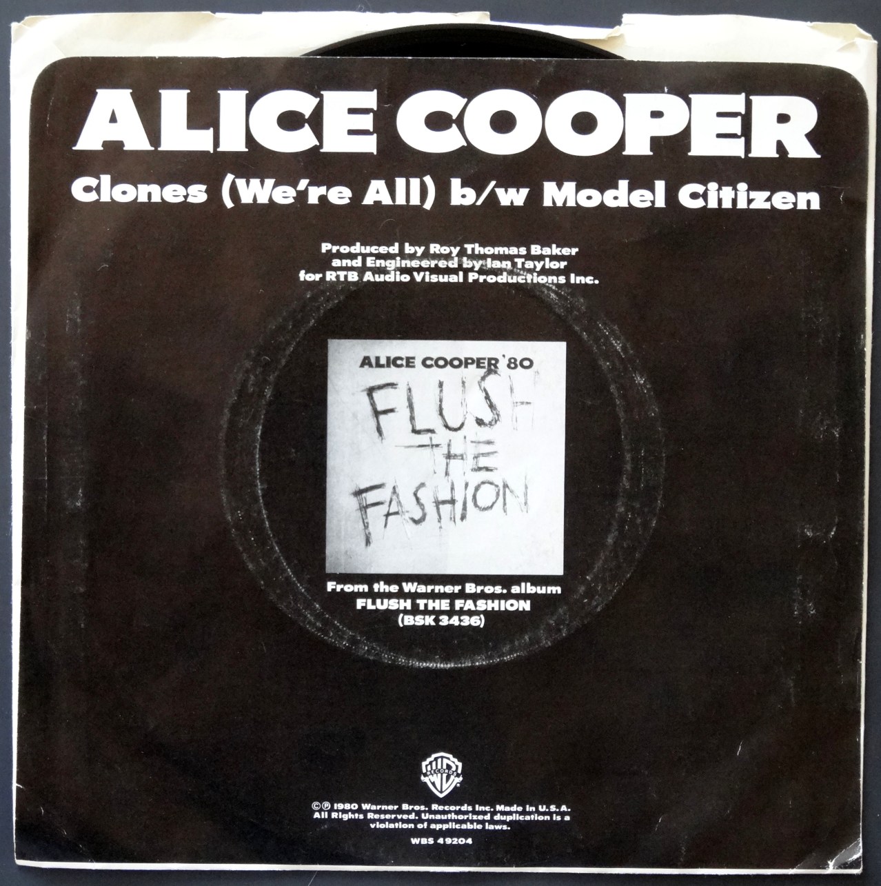 From The Stacks: Alice Cooper, “Clones (We’re All)” (Single) – Why It ...