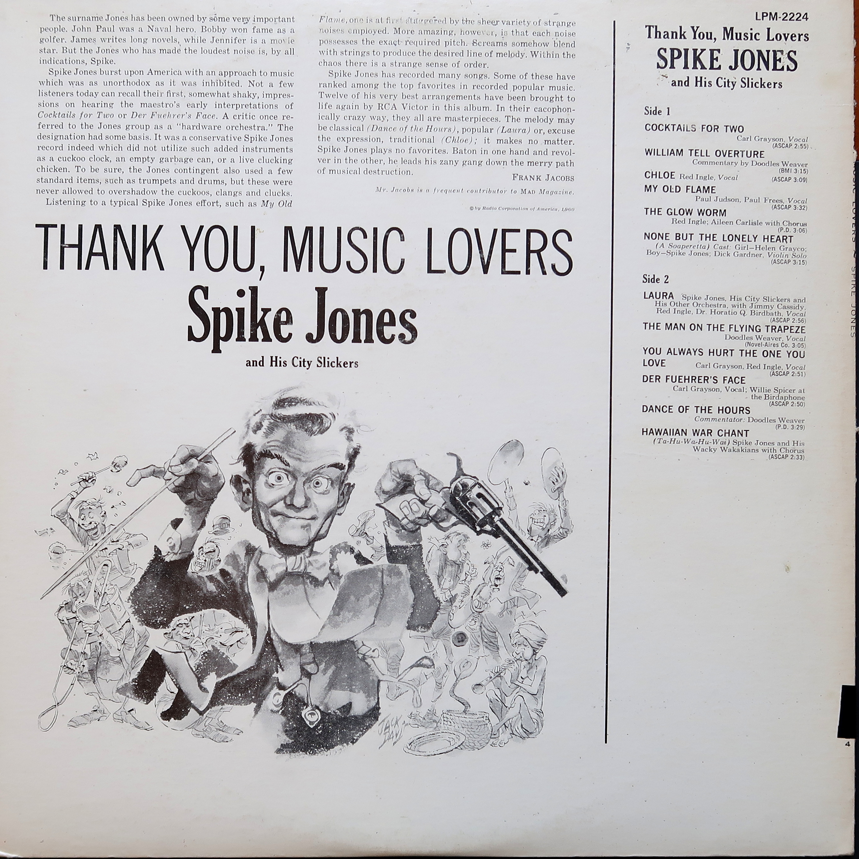 Cartoon Saturday: Spike Jones, ‘Thank You, Music Lovers’ – Why It Matters