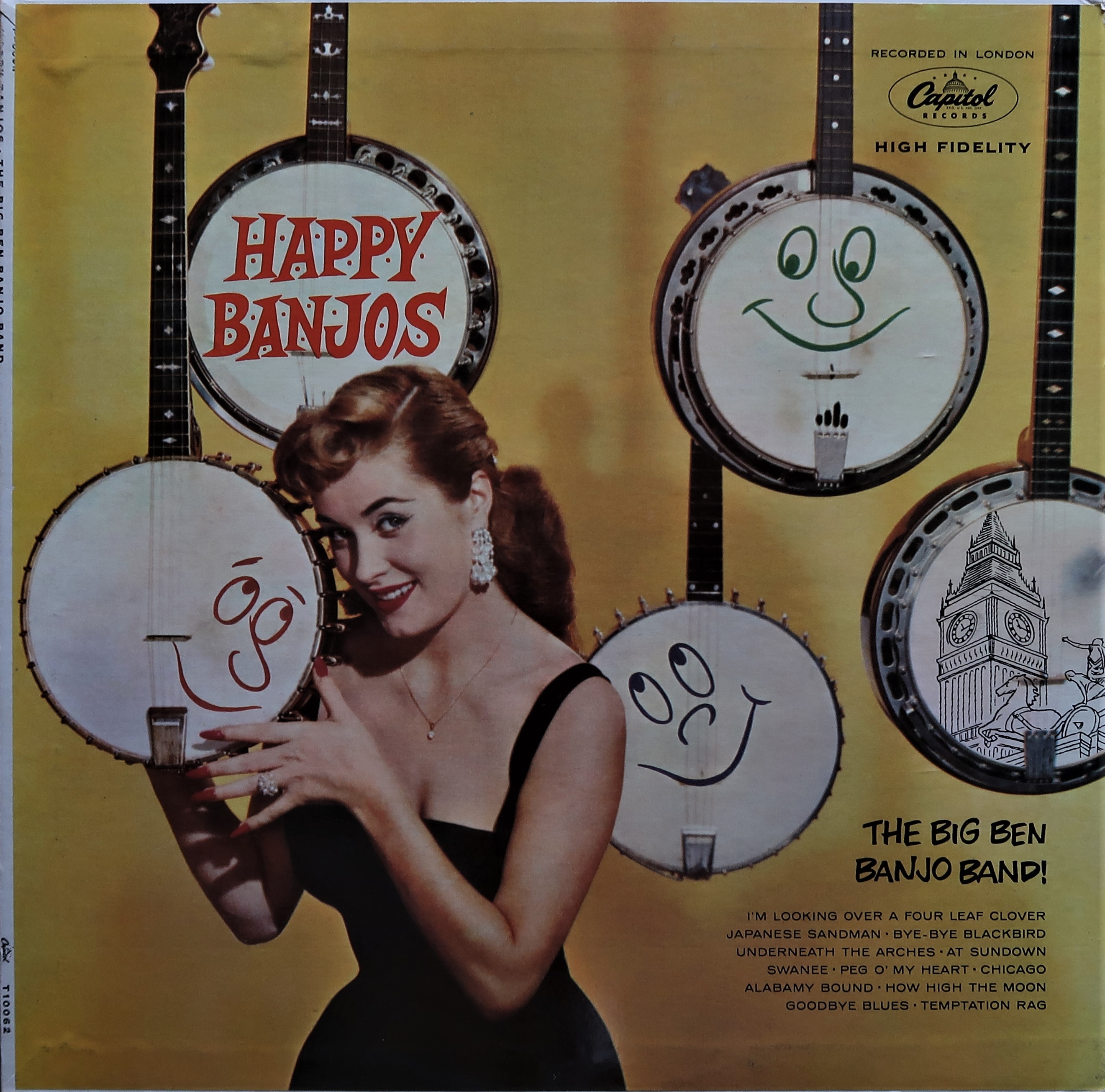 Cheesecake Cover of the Week: The Big Ben Banjo Band, ‘Happy Banjos ...